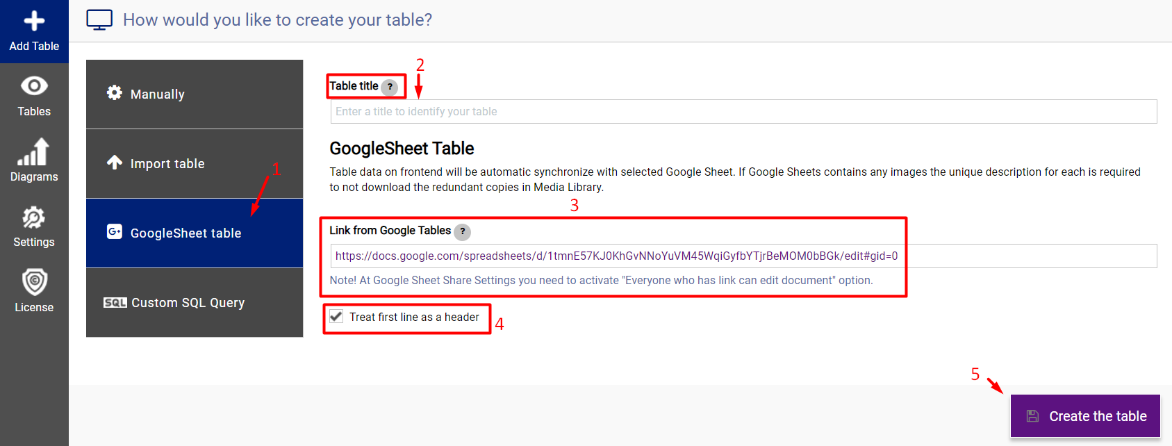 5 Importexport Table Pubydoc Data Tables And Charts Wordpress Plugin