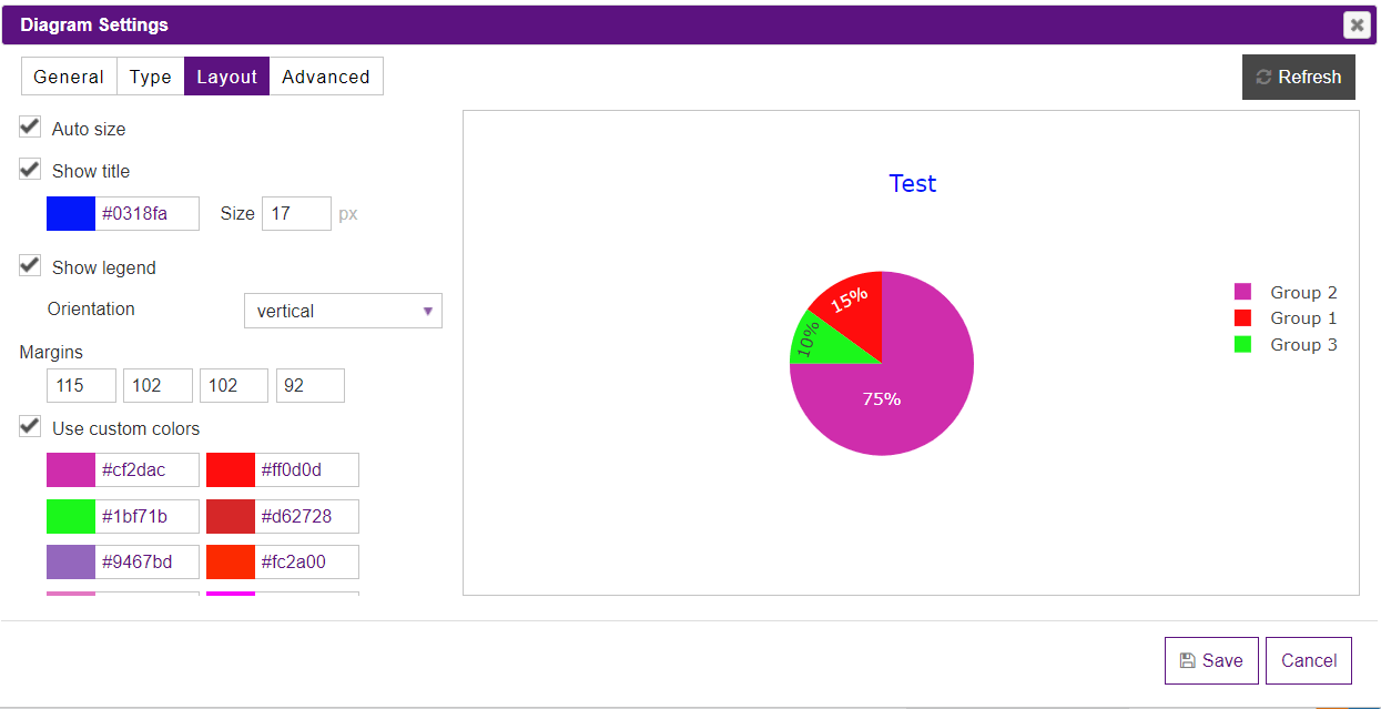 Pie Chart - PubyDoc - Data Tables and Charts WordPress Plugin