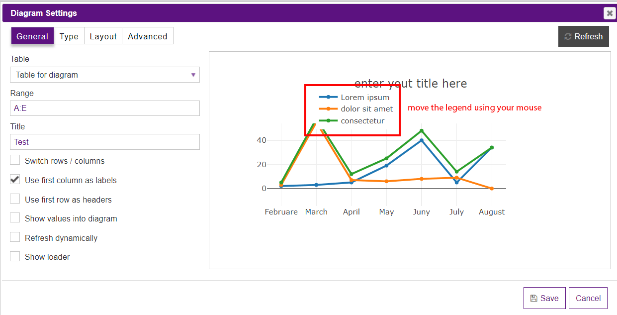 How To Use Preview In Charts Pubydoc Data Tables And Charts Wordpress Plugin