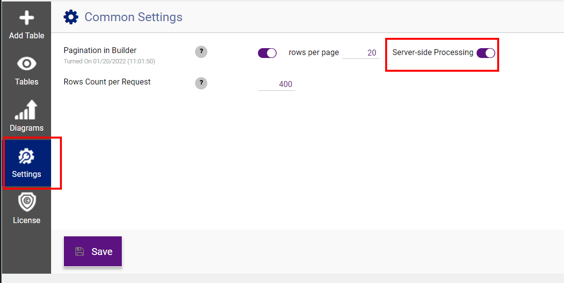 How To Optimize Large Tables Pubydoc Data Tables And Charts Wordpress Plugin